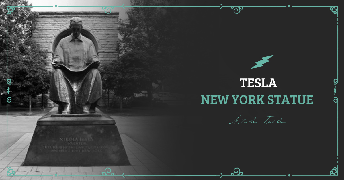 Statue of Nikola Tesla in New York - Nikola Tesla Wiki - Nikola Tesla ...