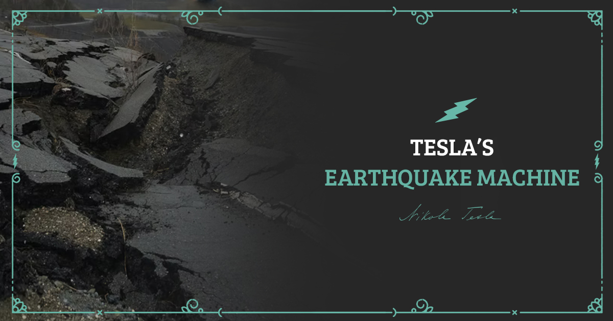 Nikola Tesla’s earthquake machine - Nikola Tesla Wiki - Nikola Tesla Legend